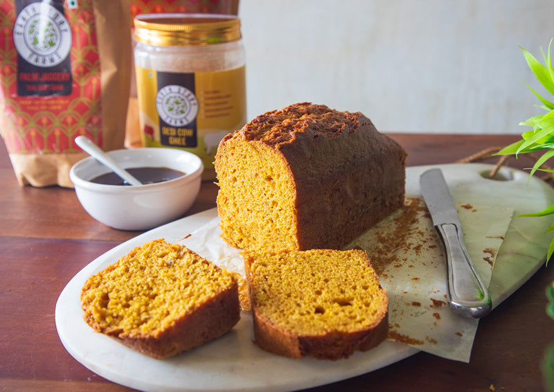Summer Delight - Mango Jaggery Cake – Earth Story Farms